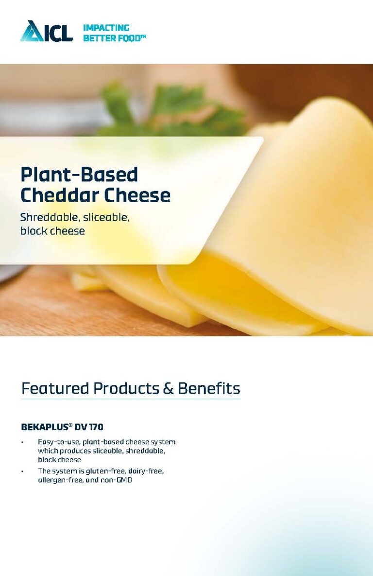 Plant-Based Cheddar Cheese | ICL